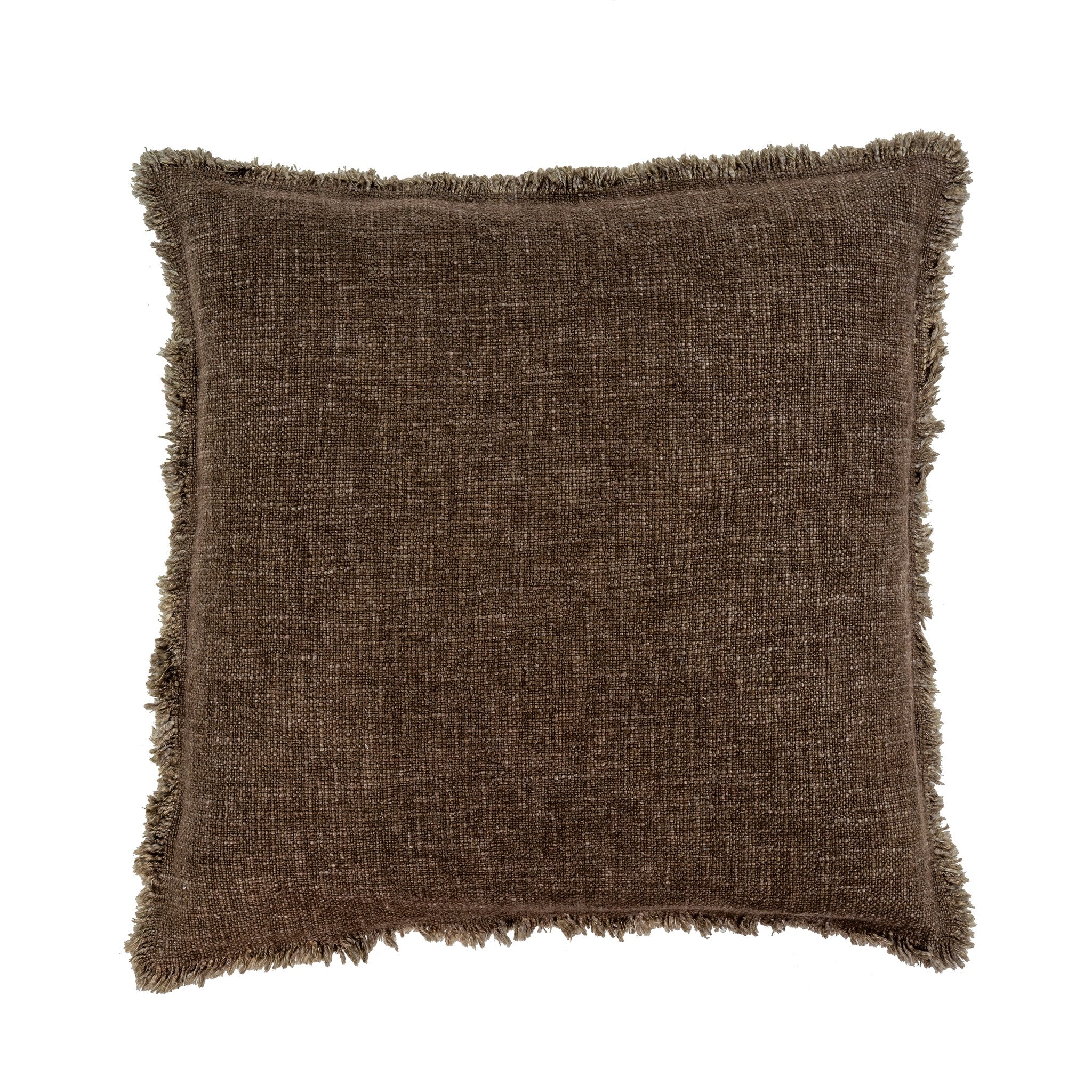 Selena Linen Cushion, Java – TUCK