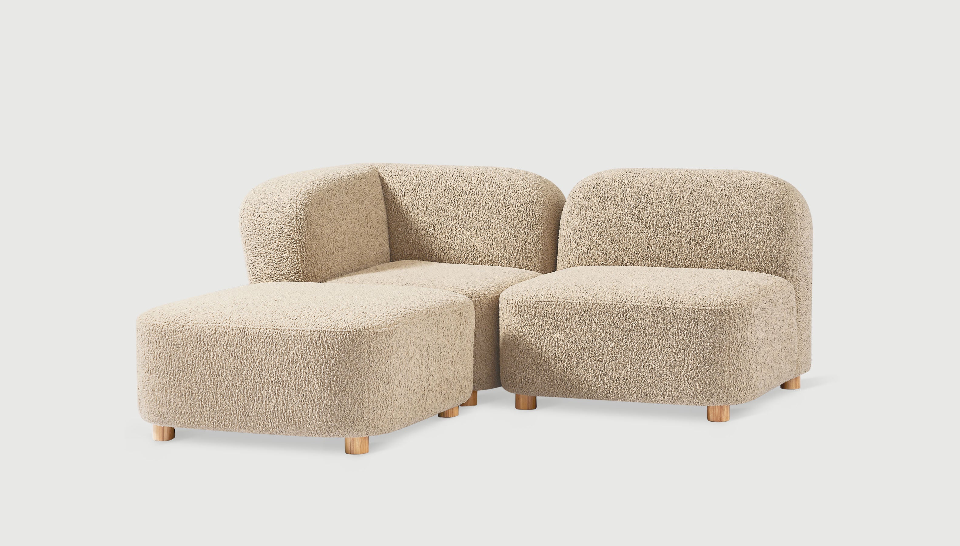 Circuit Modular 3-pc Sectional | Sectionals | Gus* Modern – TUCK