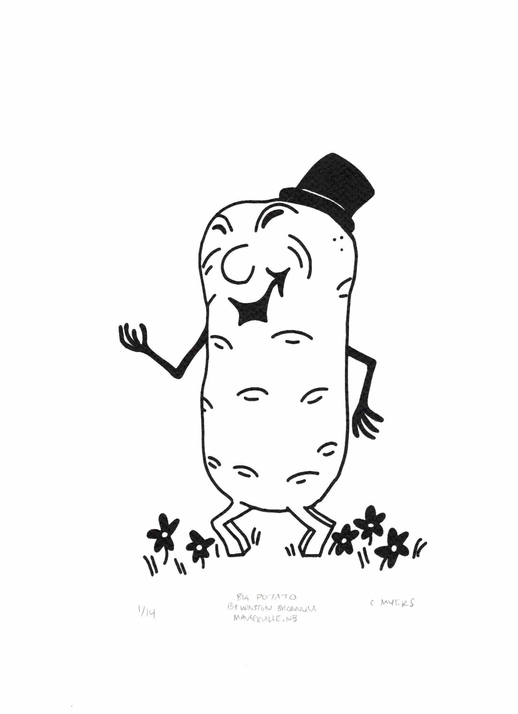 Big Potato (by Winston Bronnum, Maugerville, NB) – TUCK