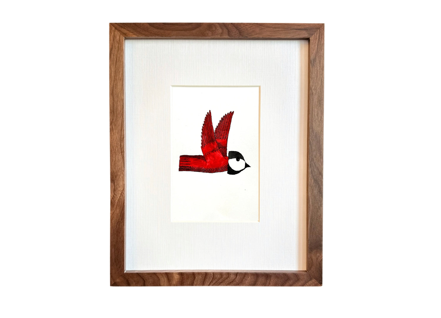 Cardinal 6 by Colin Smith | Framed Ink Artwork | Tuck Studio – TUCK