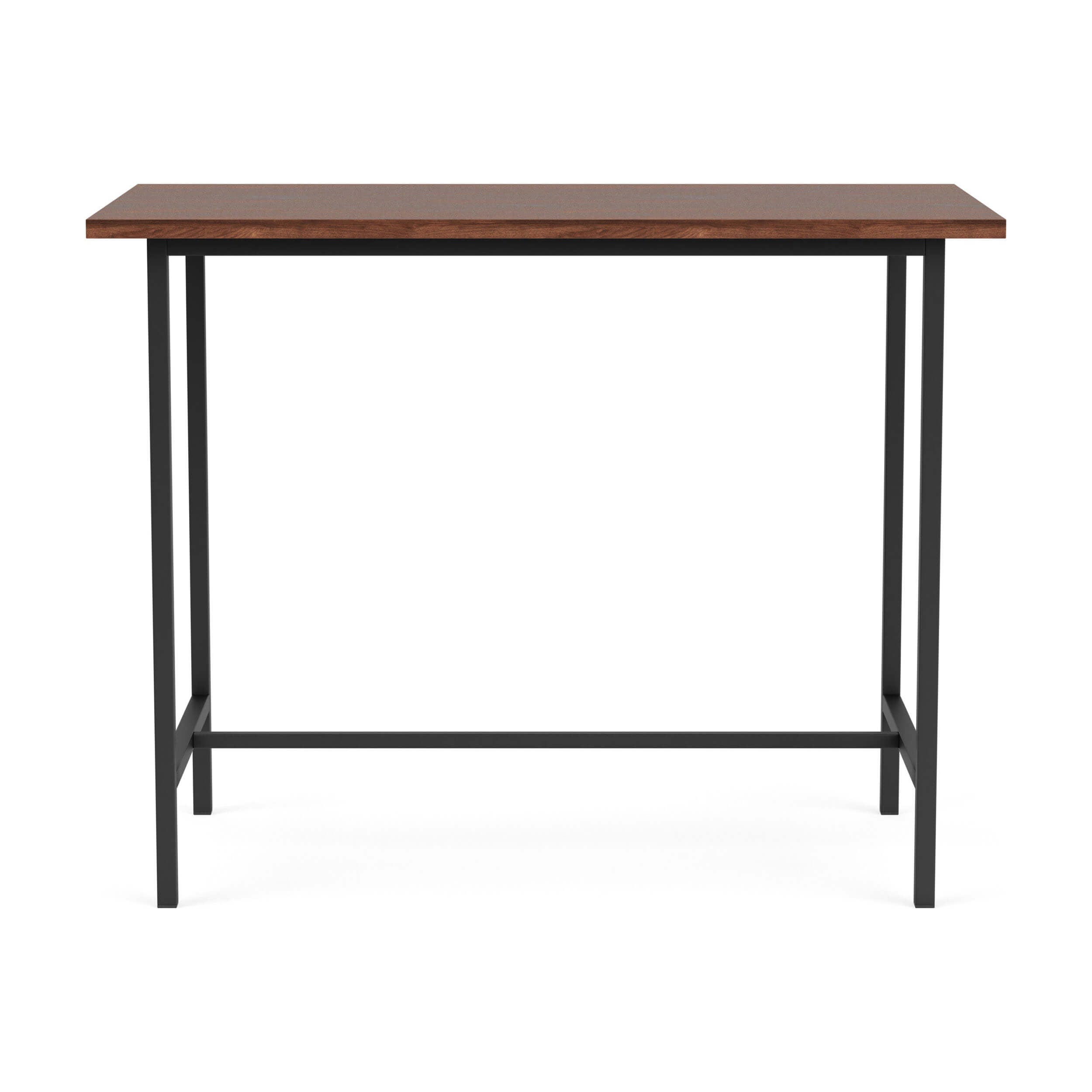 Kendall Custom Bar Table in Solid Walnut - Wood & Marble Options - Tuck ...