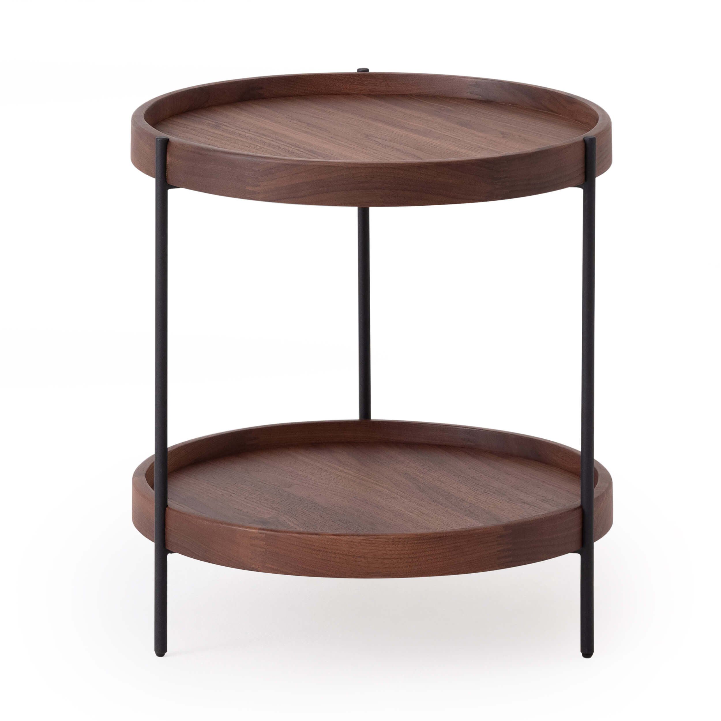Sage End Table – Walnut | Sleek & Versatile Design – TUCK