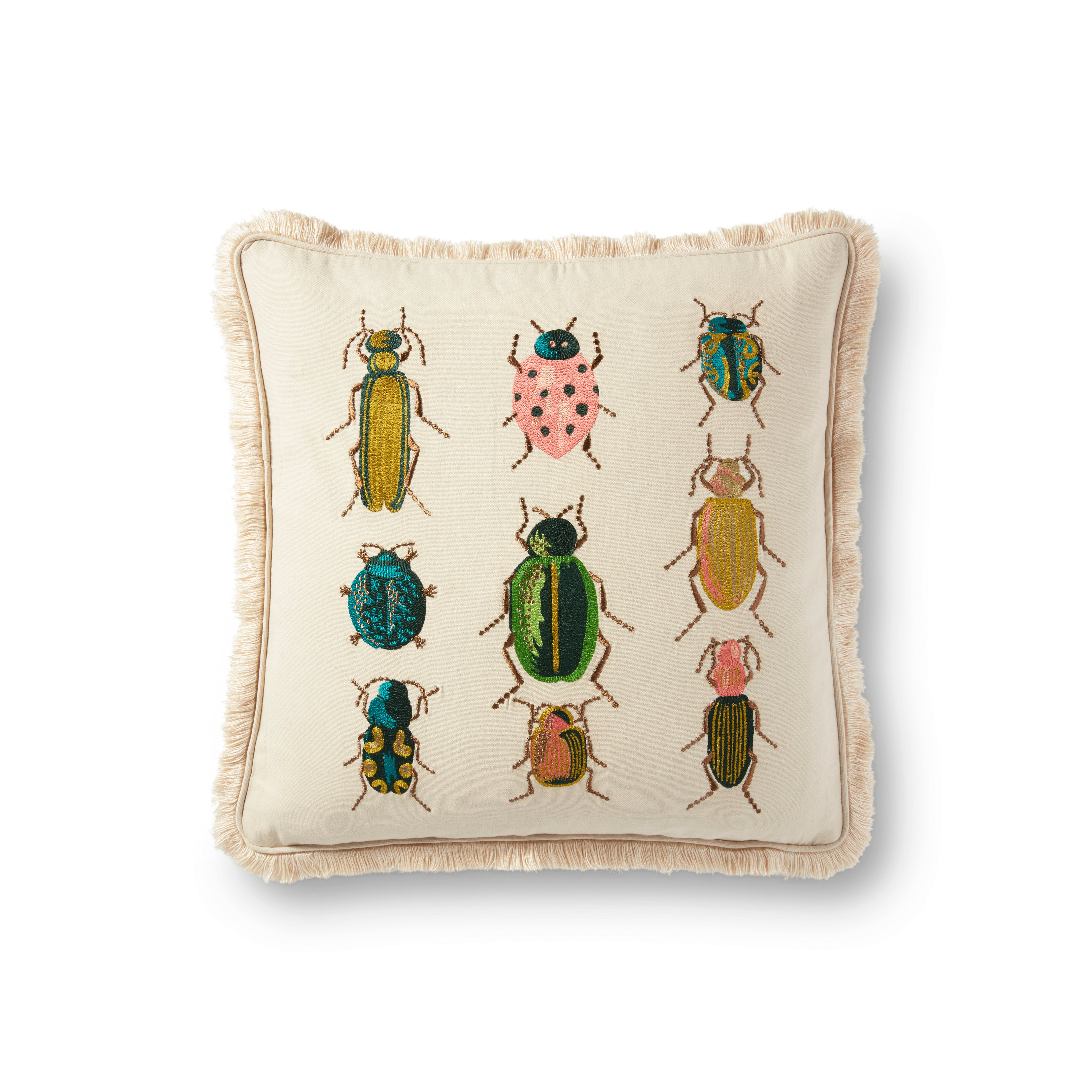 Shop Bugs Cushion by Rifle Paper Co. x Loloi | Tuck Studio – TUCK