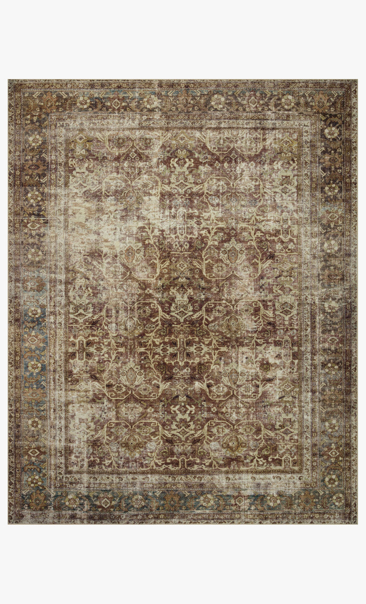 Sinclair SIN-01 MH Rust / Lagoon by Loloi | Tuck Studio – TUCK