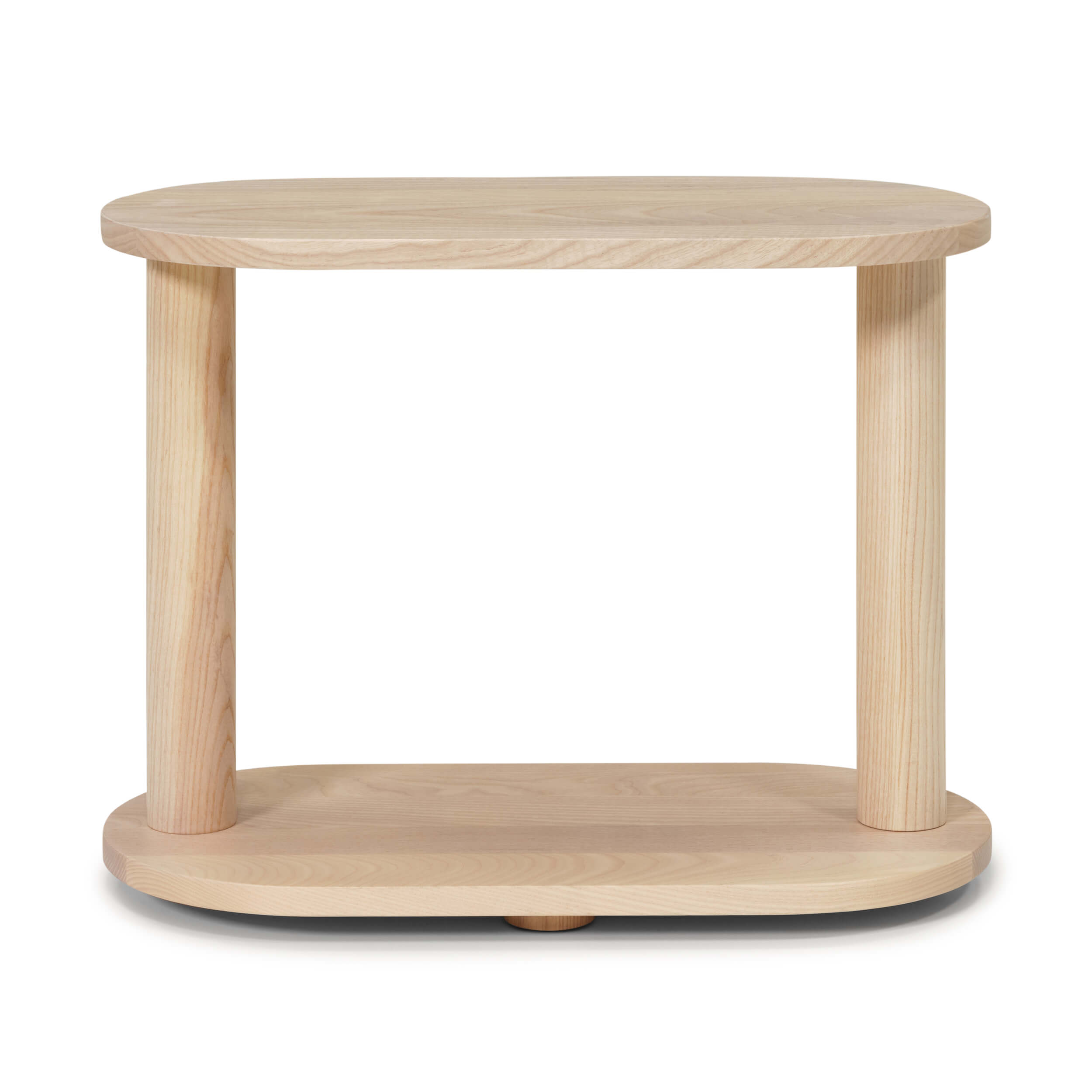Dizzy End Table - Stadium in Natural Ash - Tuck Studio – TUCK
