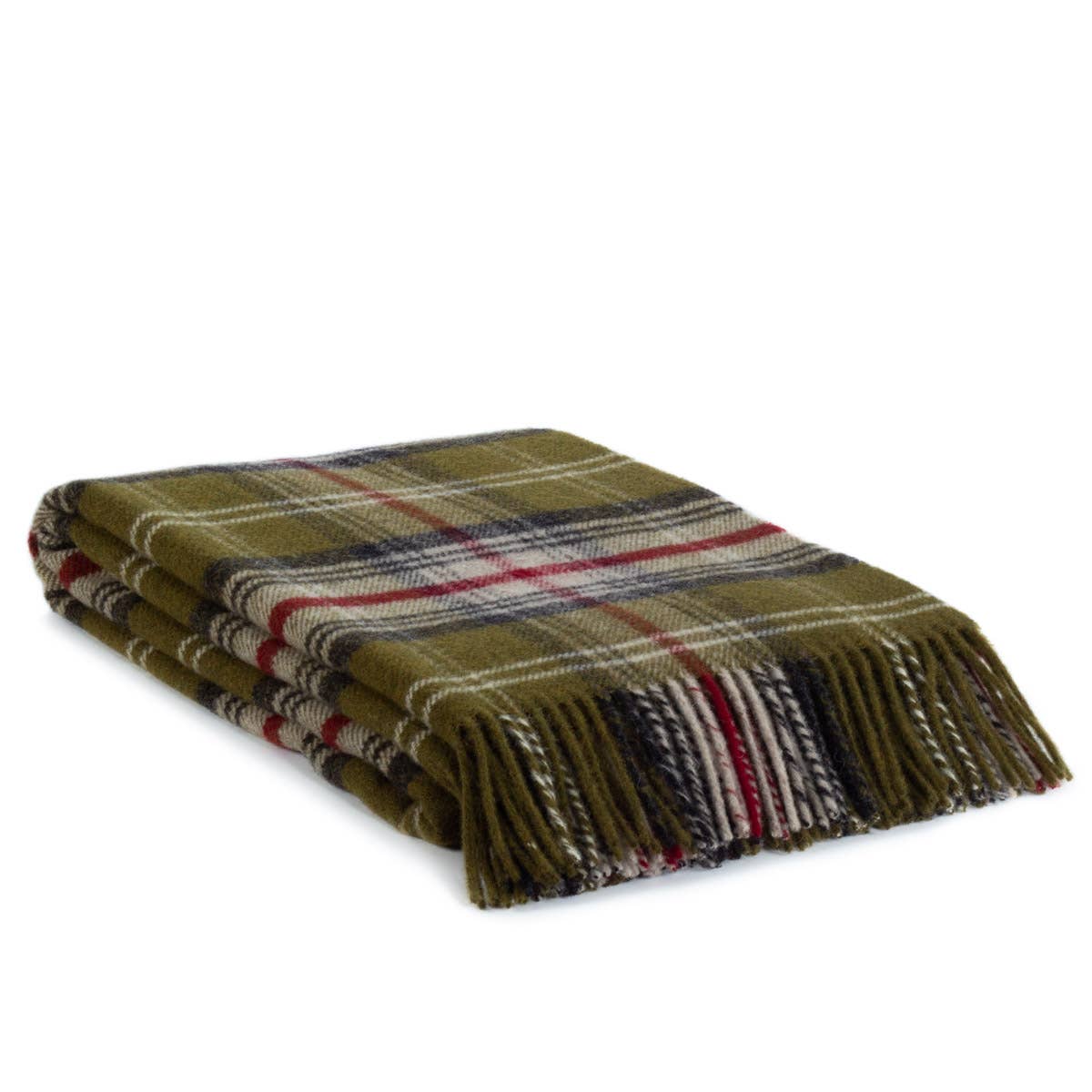 TORRIDON Wool Tartan Throw – TUCK