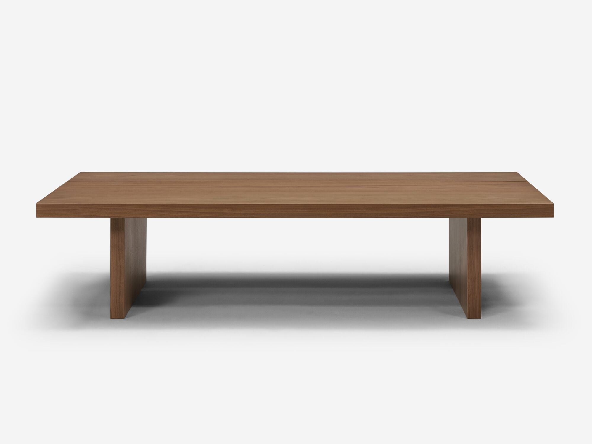 Homework Rectangular Coffee Table in Walnut - Tuck Studio – TUCK